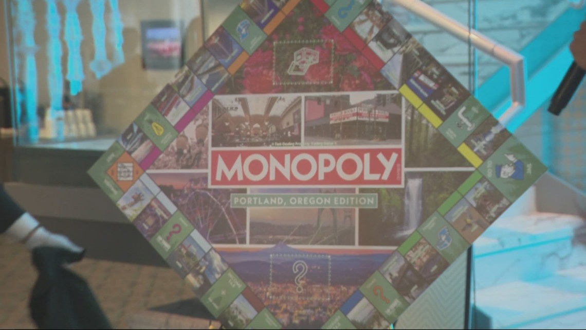 Portland gets its own Monopoly game featuring local landmarks, now in ...