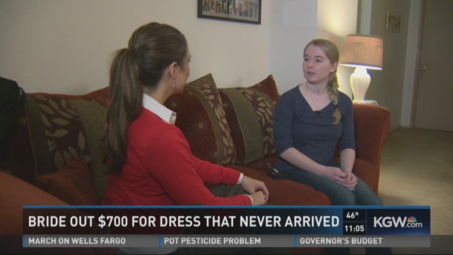 Bride out $700 for wedding dress that never arrived | kgw.com