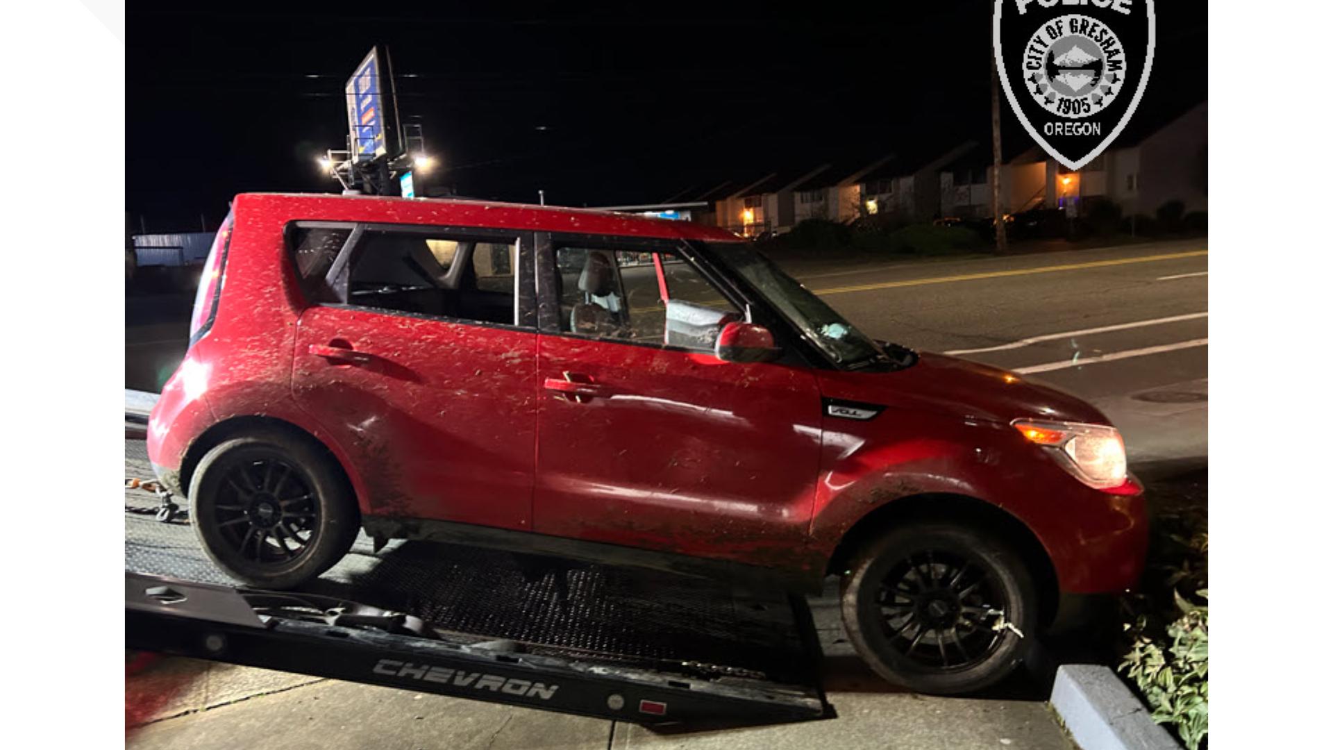 Police: 16-year-old driver crashes stolen car in Gresham, 3 arrested ...