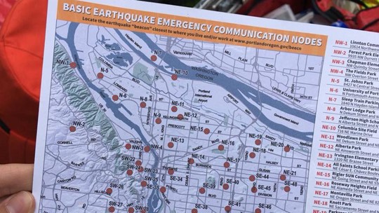 49 earthquake supply chests hidden across Portland | kgw.com
