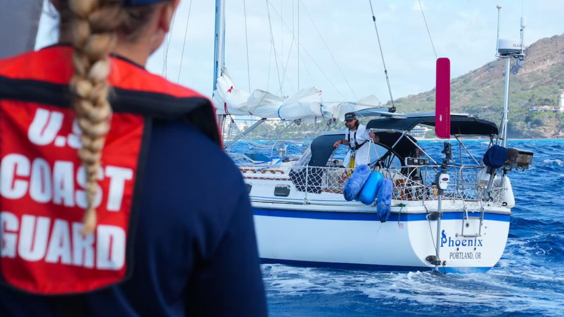 Man who went viral for quitting job, sailing with cat arrives safely in ...