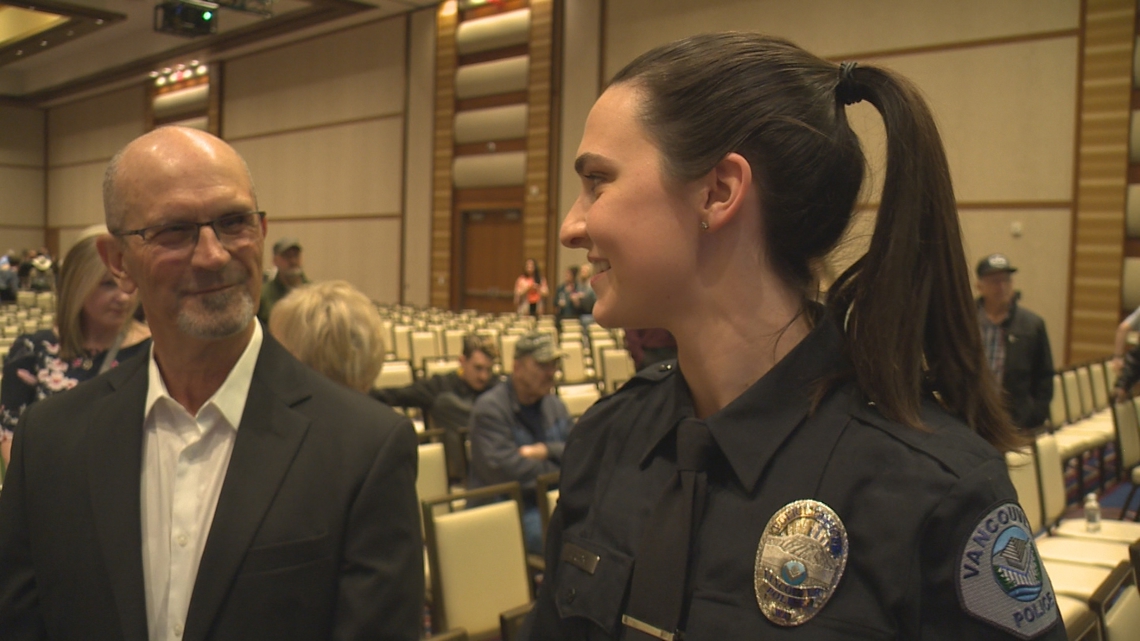 Rookie Vancouver police officer finds mentor, friend in deputy | kgw.com