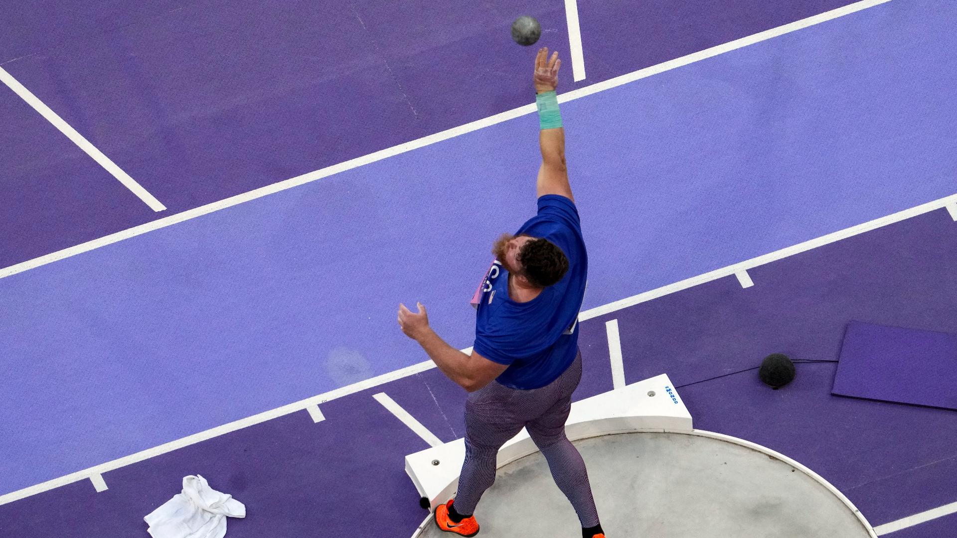 Oregon-born Ryan Crouser qualifies for Olympic shot put final | kgw.com