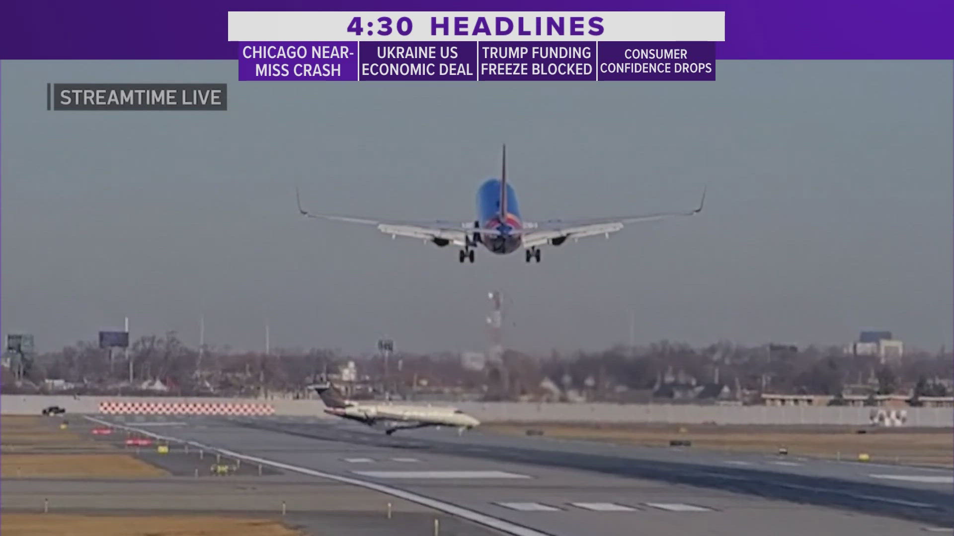 Southwest Airlines flight abruptly rises to avoid private jet crossing ...