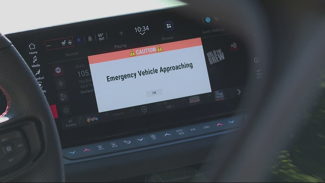 New alert system notifies Oregon drivers about fire engines on the road ...