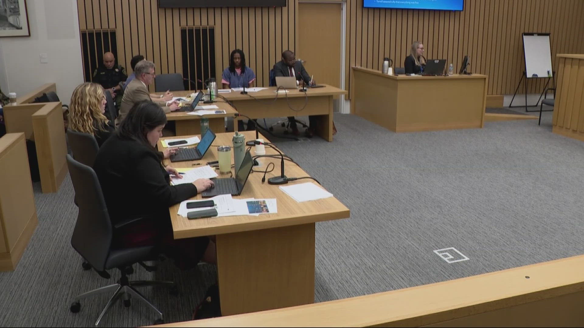 Bail hearing begins for 2 suspects charged in killing of Gresham ...