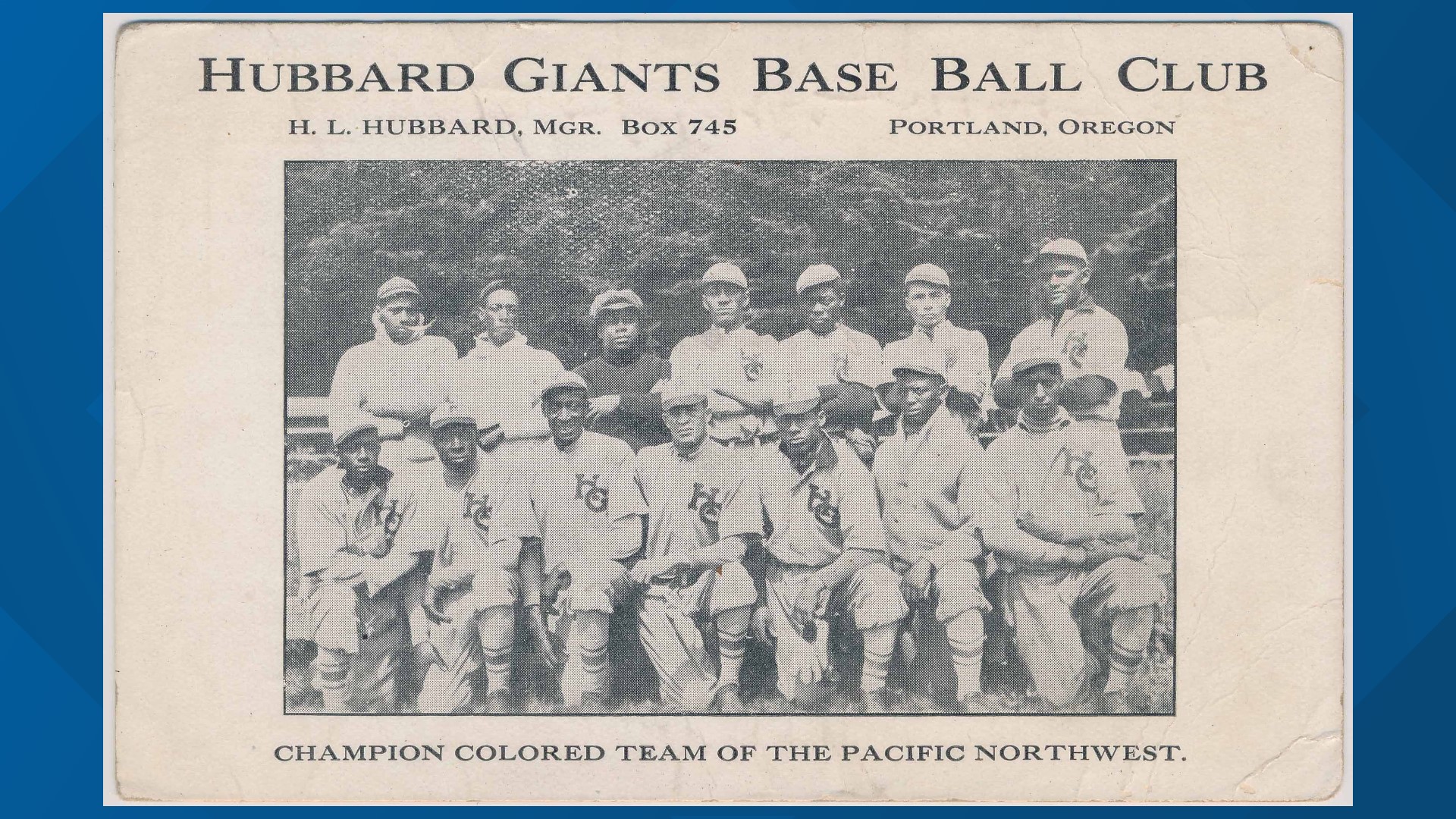 Discovering Portland's African American baseball teams | kgw.com