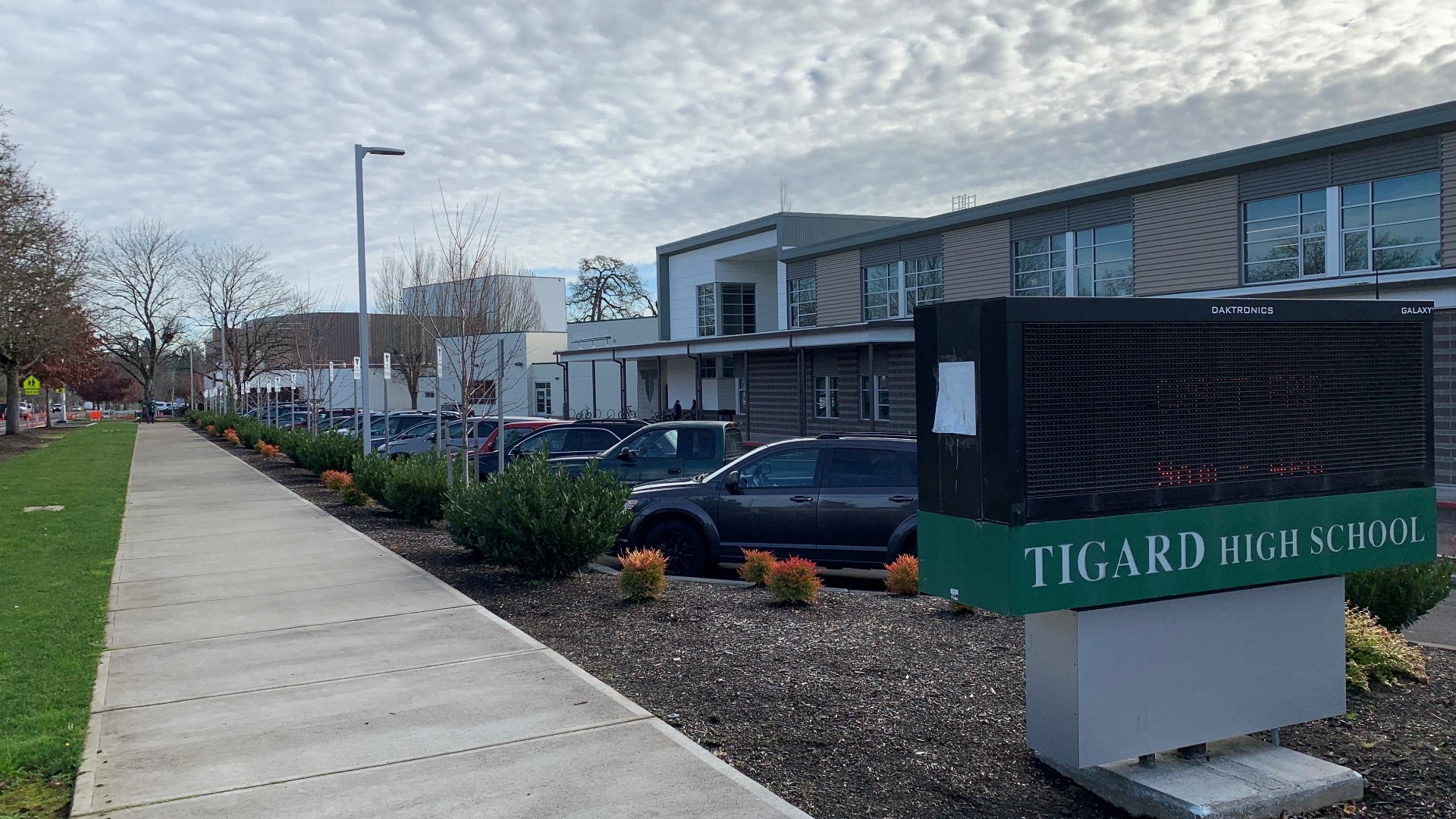 Tigard students walk out to protest classmates' racist video | kgw.com