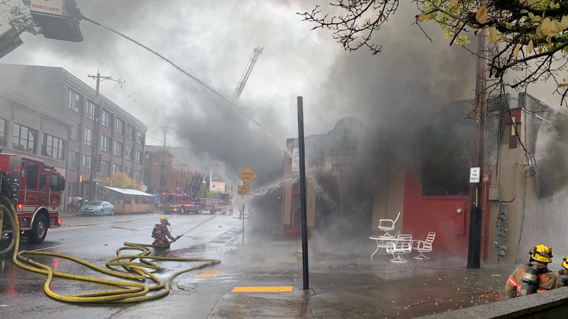 Large SE Portland fire | kgw.com