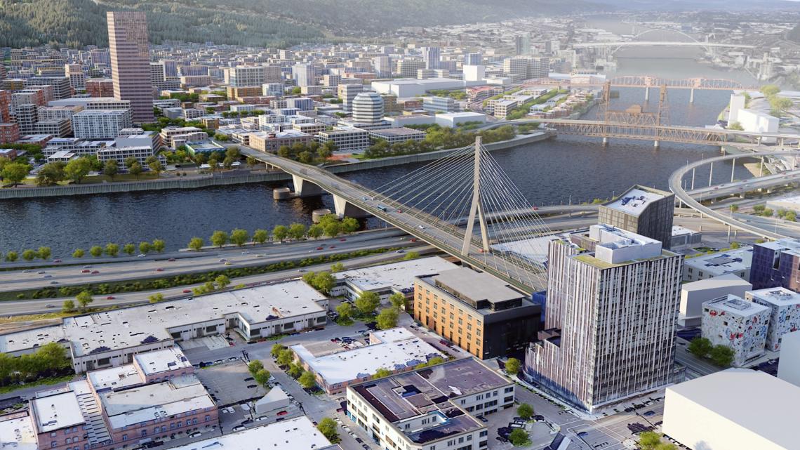 Burnside Bridge replacement will feature 'inverted Y' design | kgw.com