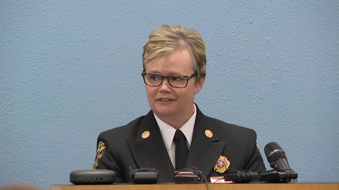 Lauren Johnson sworn in as Portland’s new fire chief | kgw.com