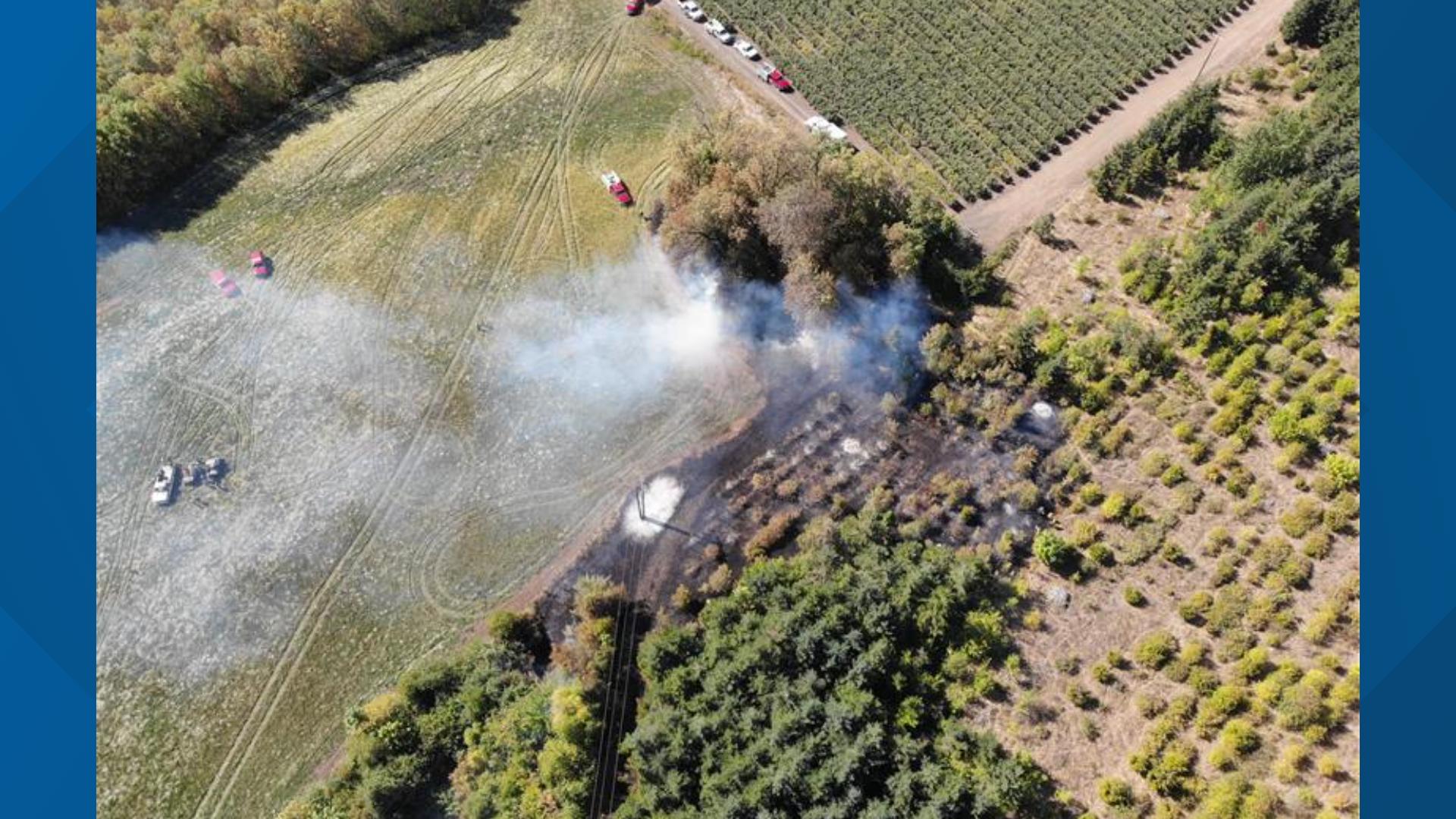 Forest Grove brush fire burns acre before crews bring it under control ...