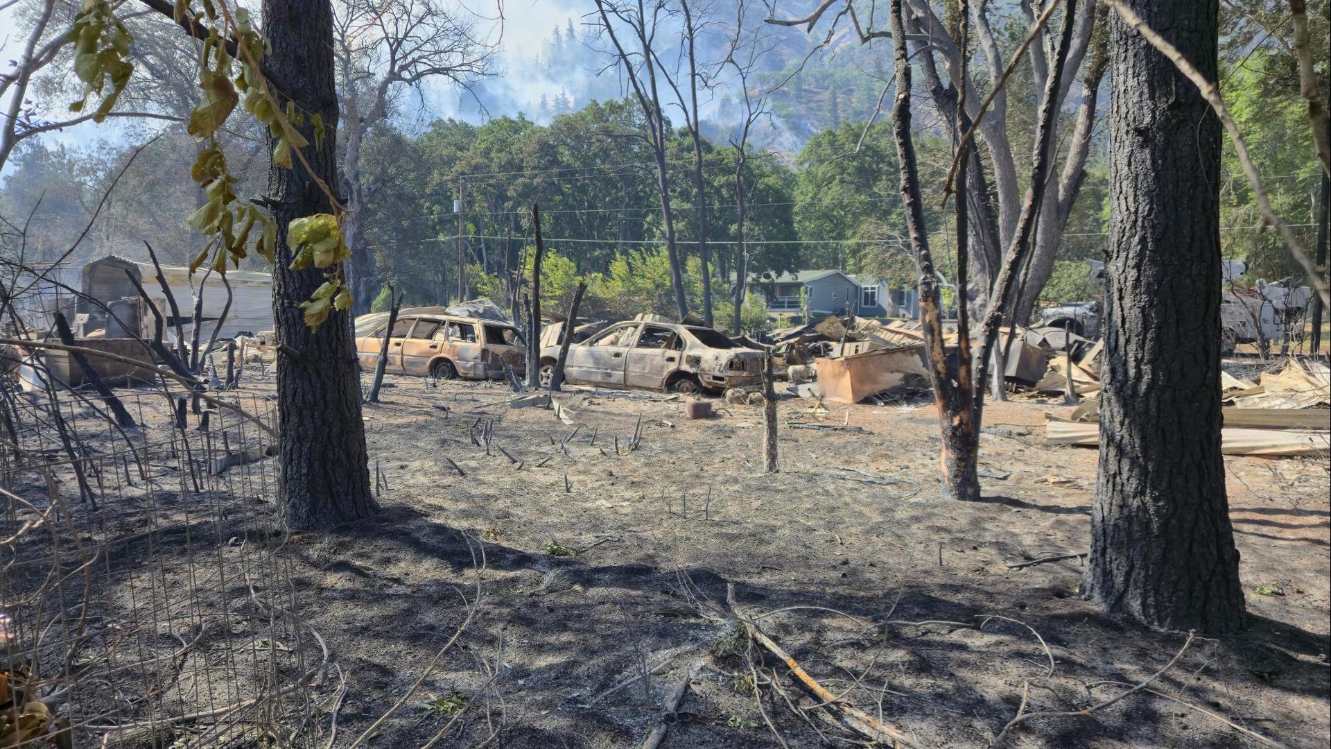 Evacuations issued for parts of The Dalles due to Rowena Wildfire | kgw.com