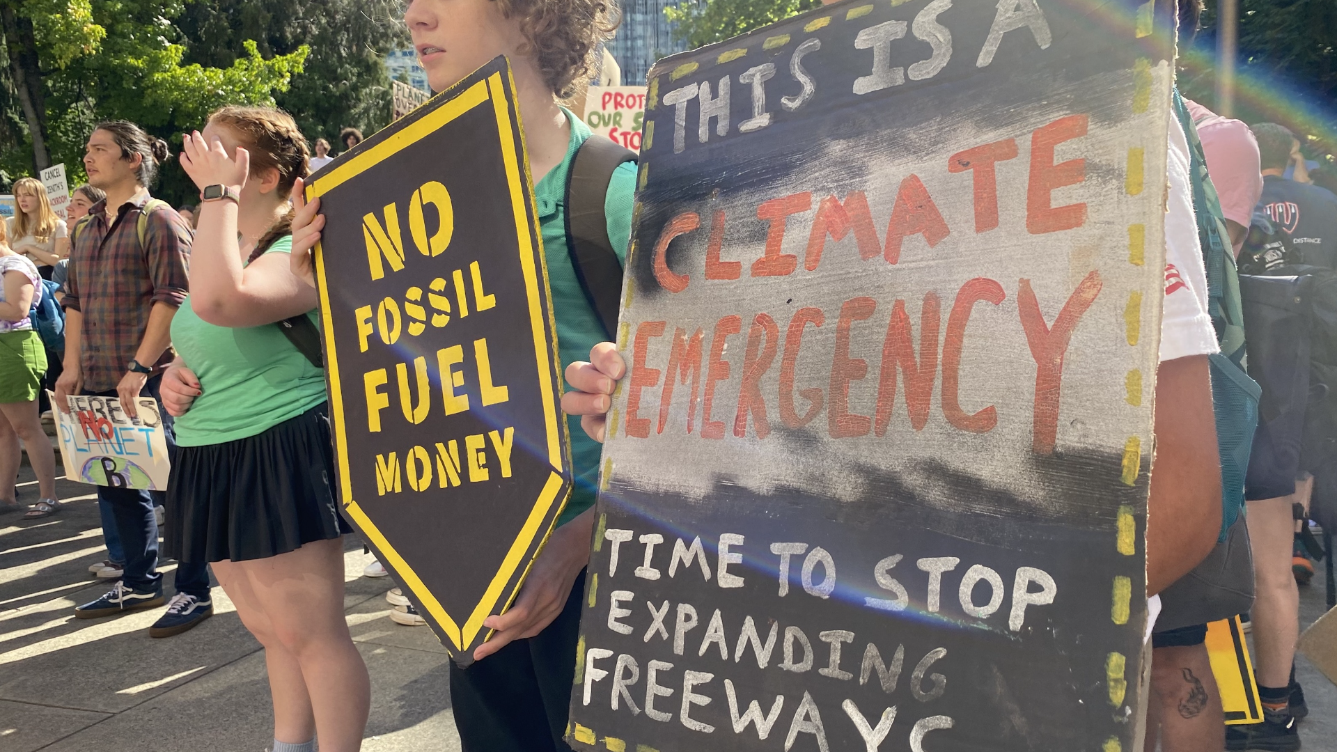 Portland youth demand Oregon climate change action | kgw.com