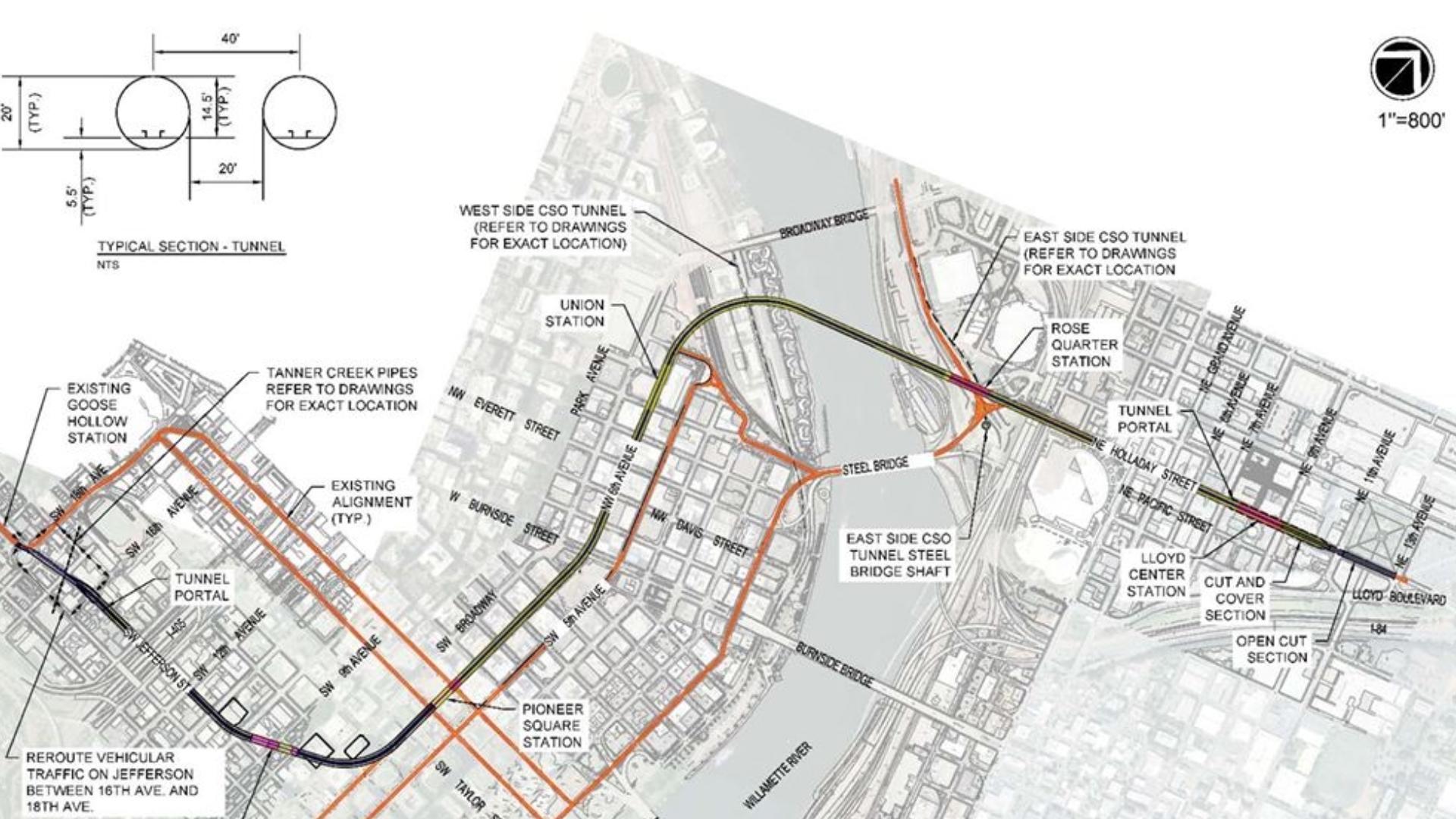 A downtown tunnel could speed up Portland's slow MAX trains | kgw.com