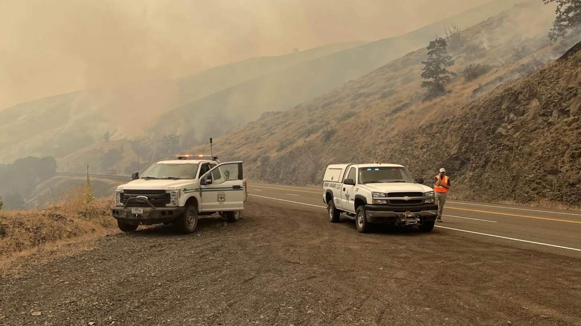 Larch Creek Fire was 'human caused'; evacuations issued | kgw.com