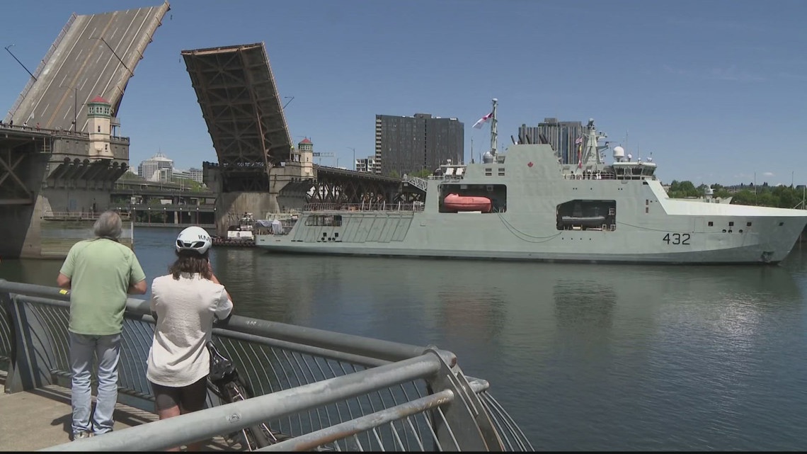 Ships begin to arrive for Portland Fleet Week | kgw.com