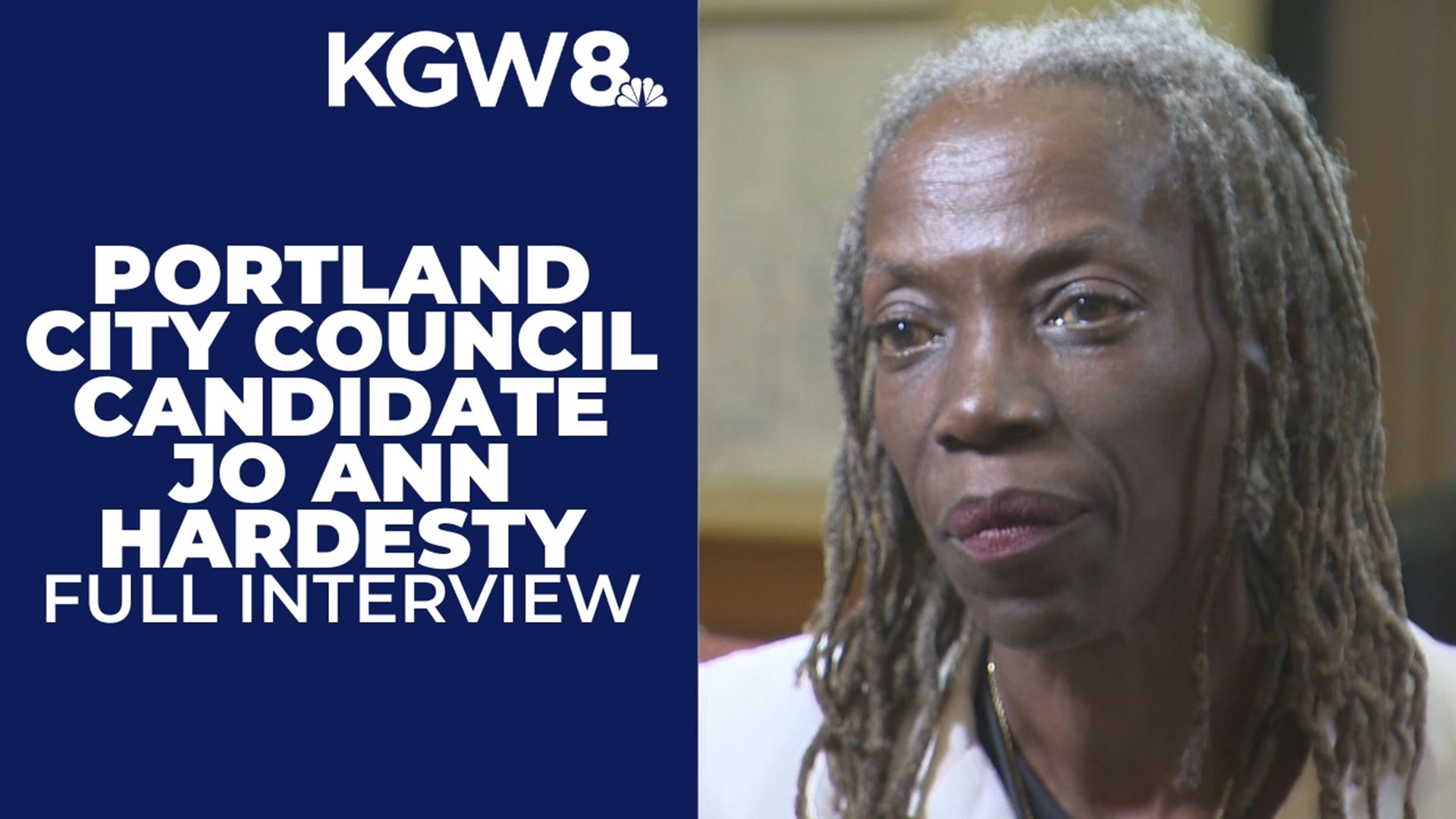 Portland Commissioner Jo Ann Hardesty discusses homelessness | Full ...
