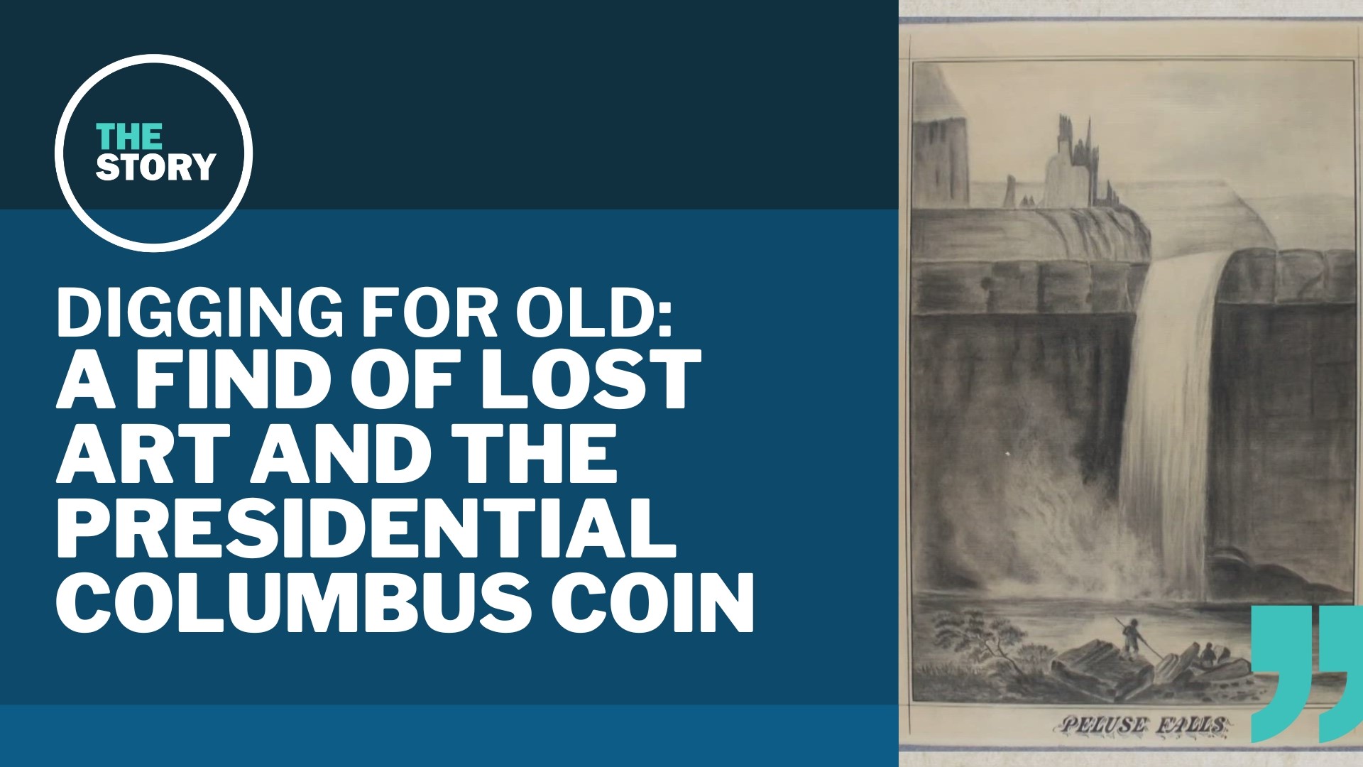 How a frontier artist's sketch became a Portland thrift store find ...