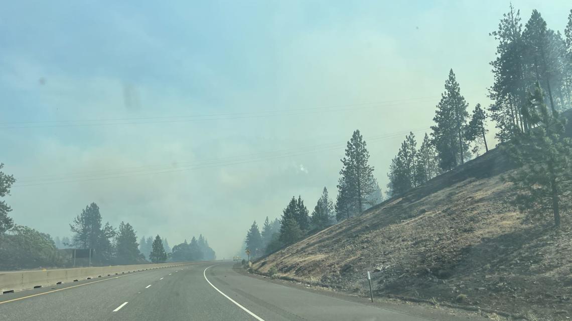 Evacuations issued for parts of The Dalles due to Rowena Wildfire | kgw.com