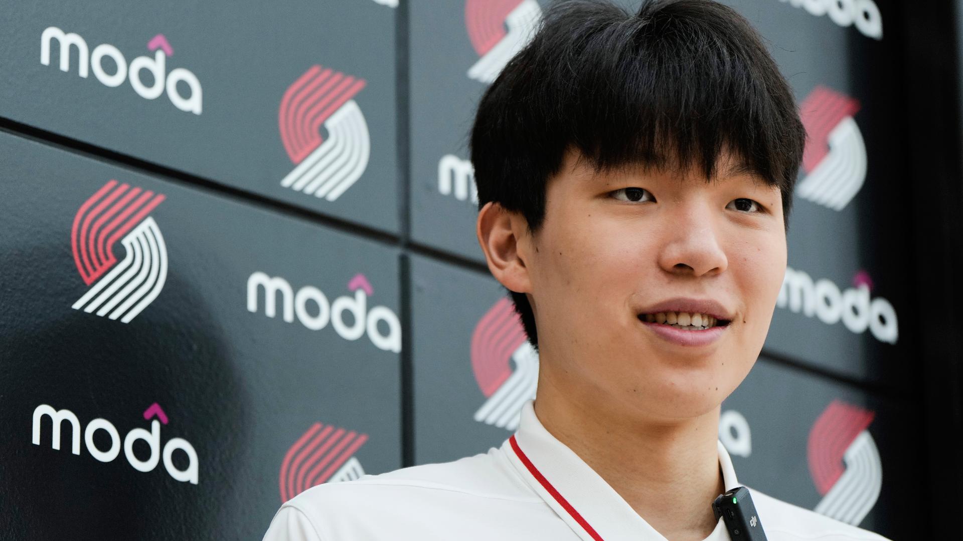 Yang Hansen, Rayan Rupert lead Blazers to summer league win over ...