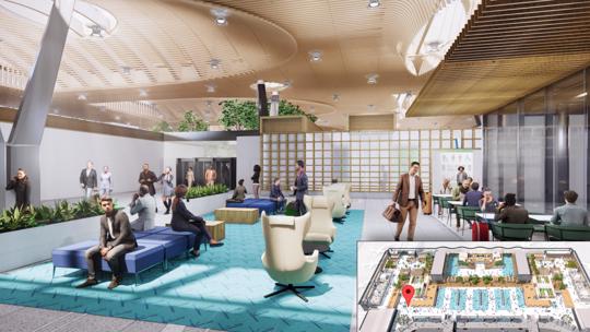 PHOTOS: New PDX roof in place over main airport terminal | kgw.com