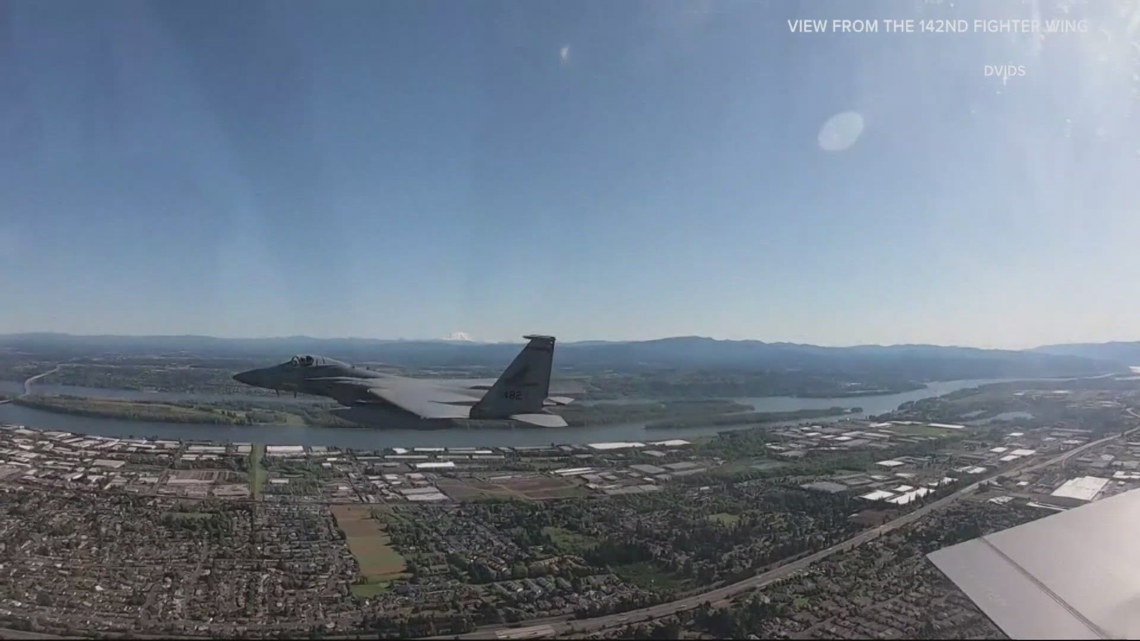 F-15 flights planned nightly in Oregon; Guard says unrelated to ...
