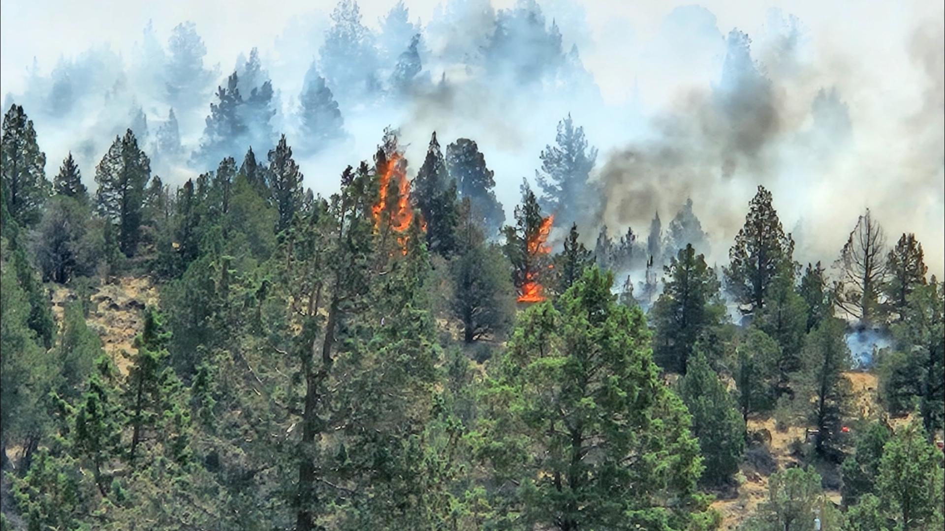 Cram Fire in central Oregon grows over 40,000 acres | kgw.com