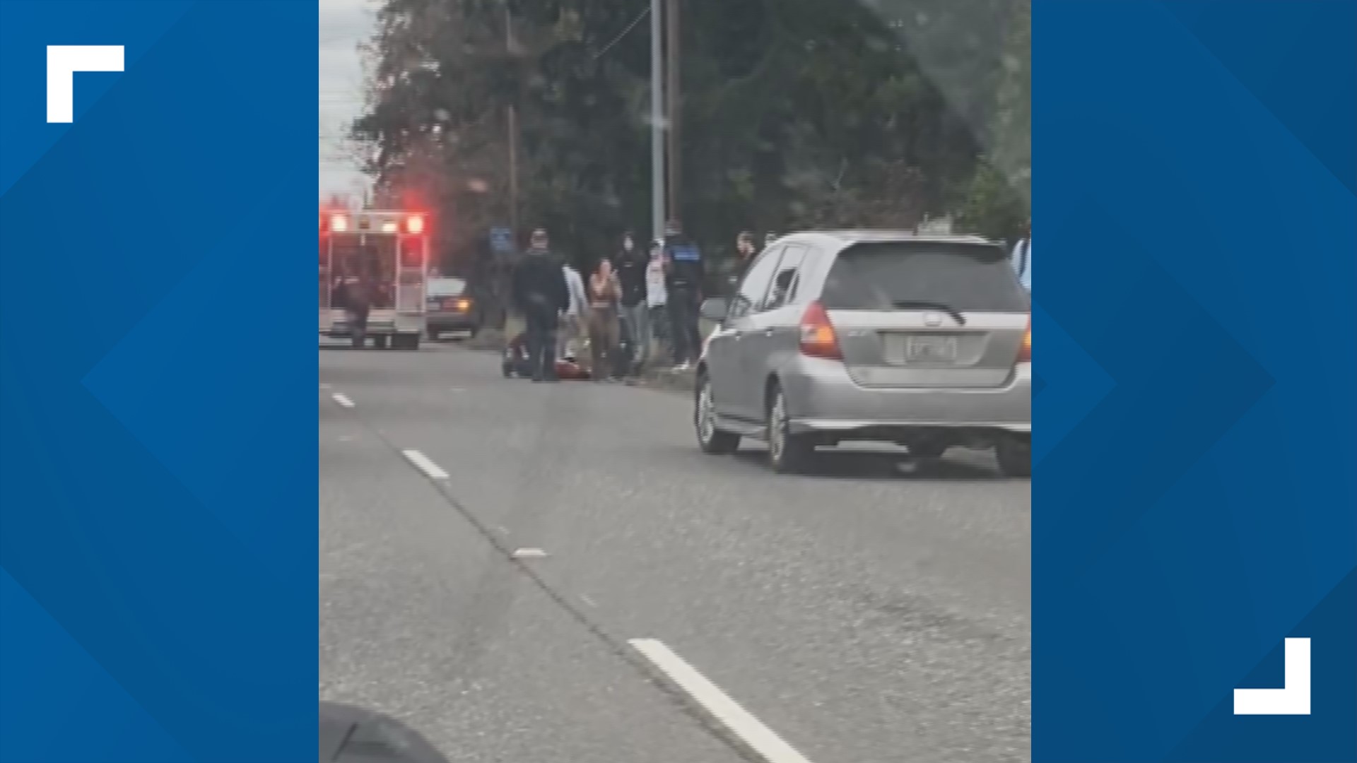 Teen hit by car crossing street near Prairie High in Vancouver | kgw.com