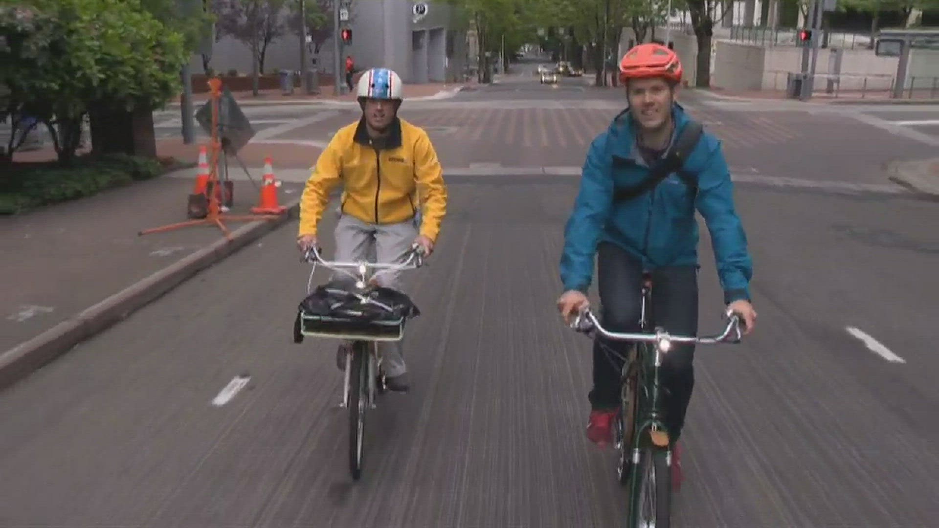 Out and About for bike to work week | kgw.com