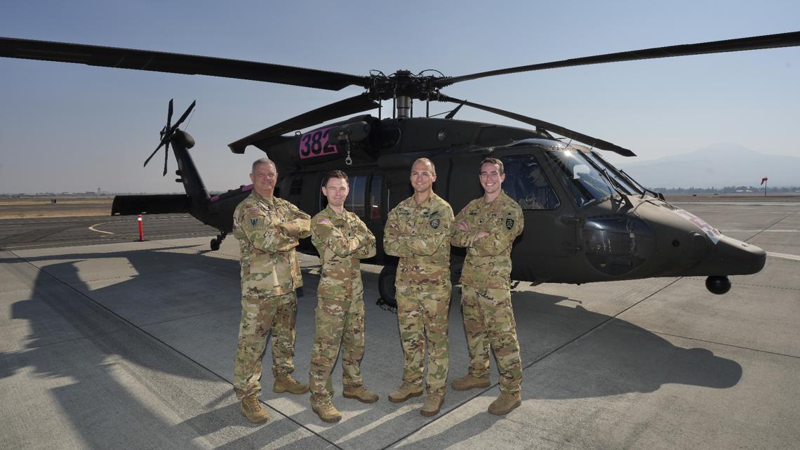 Oregon Nation Guard supports Rum Creek Fire fighting | kgw.com