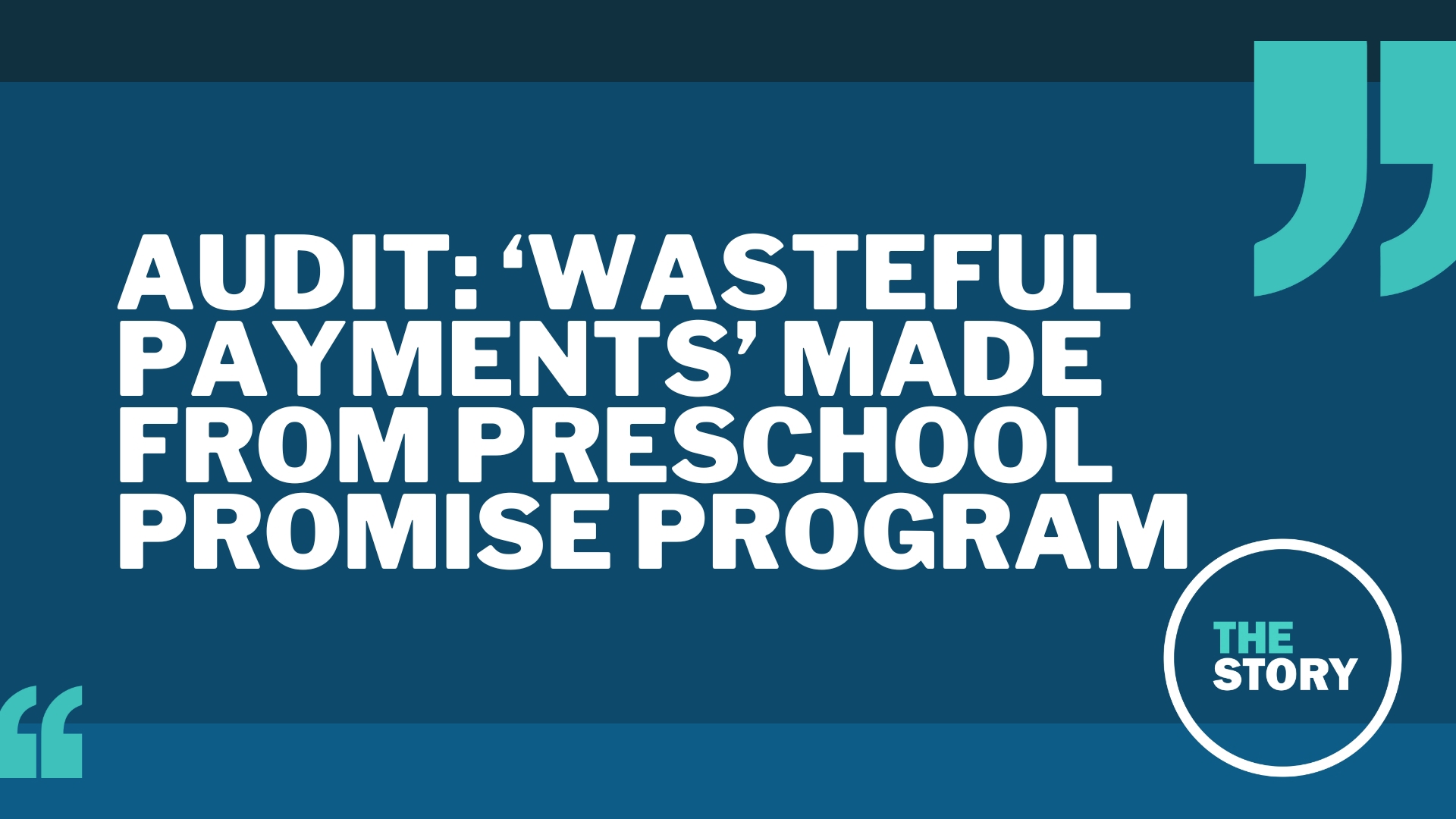 Audit finds $1.4M in wasteful spending under Oregon's Preschool Promise ...