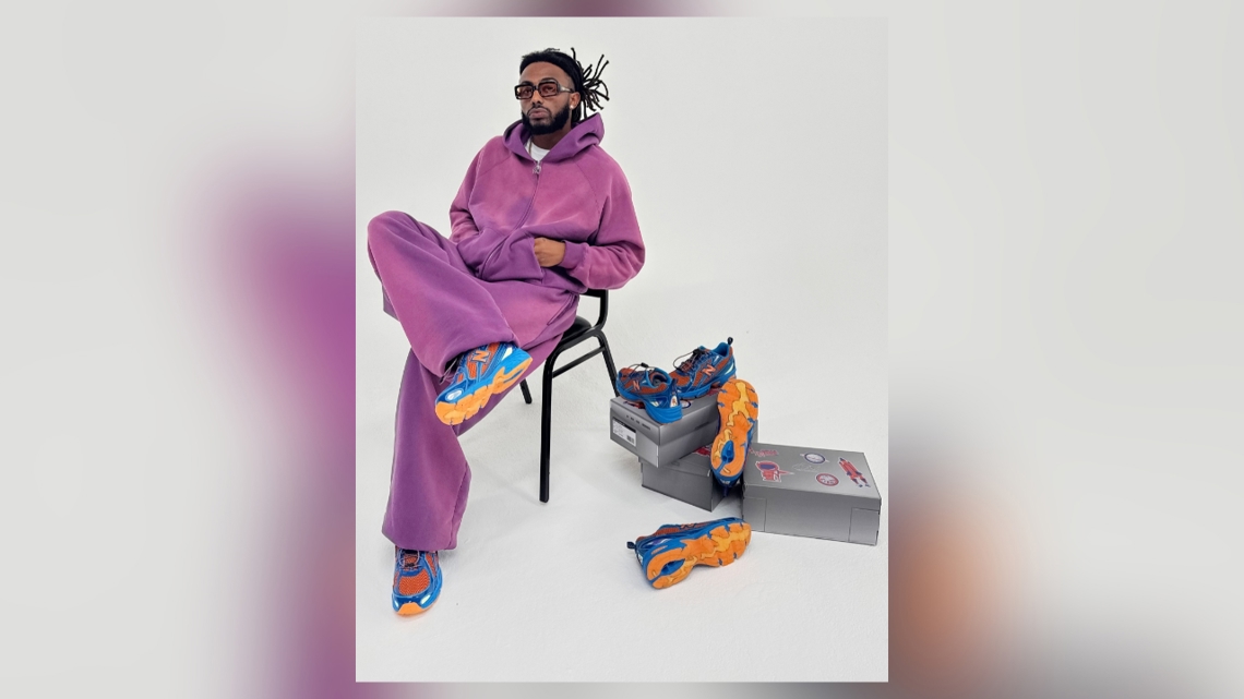 Portland native, rapper Aminé announces New Balance collaboration | kgw.com