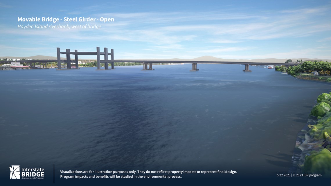 Here's what a new I-5 bridge over the Columbia could look like | kgw.com
