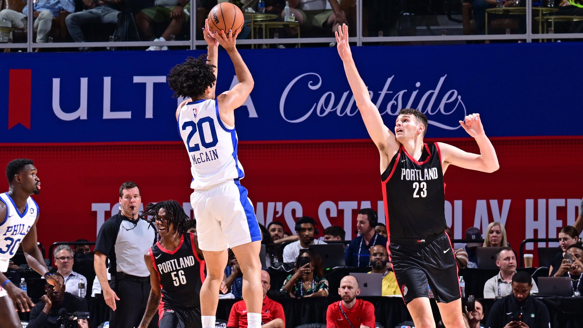 Clingan sets all-time NBA Summer League record for blocks | kgw.com