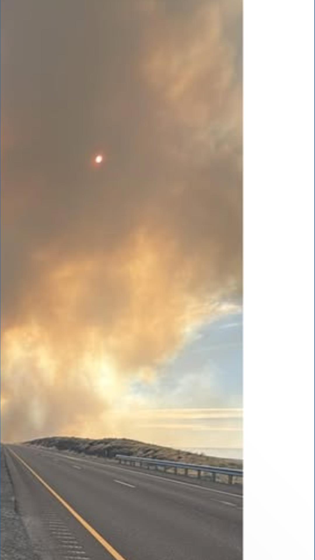 Evacuations lifted, I-84 reopens after fire near Arlington | kgw.com