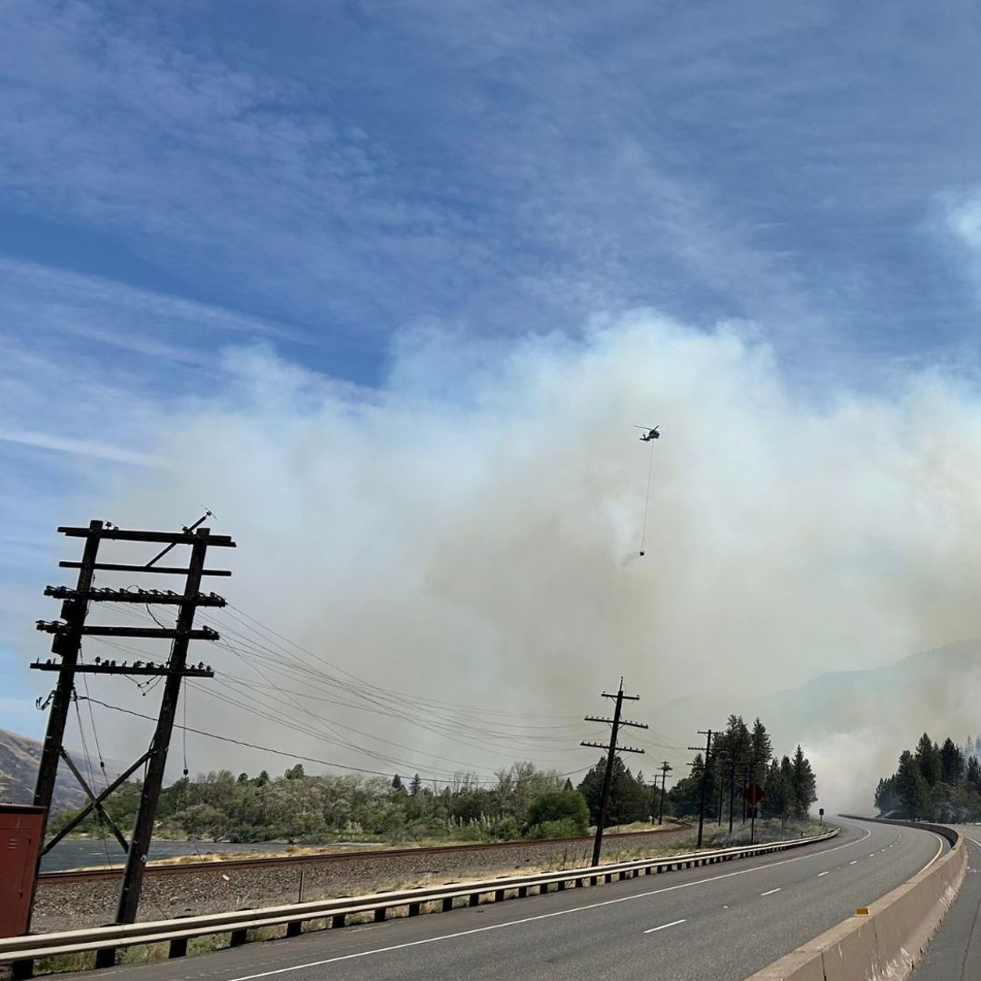 Evacuations issued for parts of The Dalles due to Rowena Wildfire | kgw.com