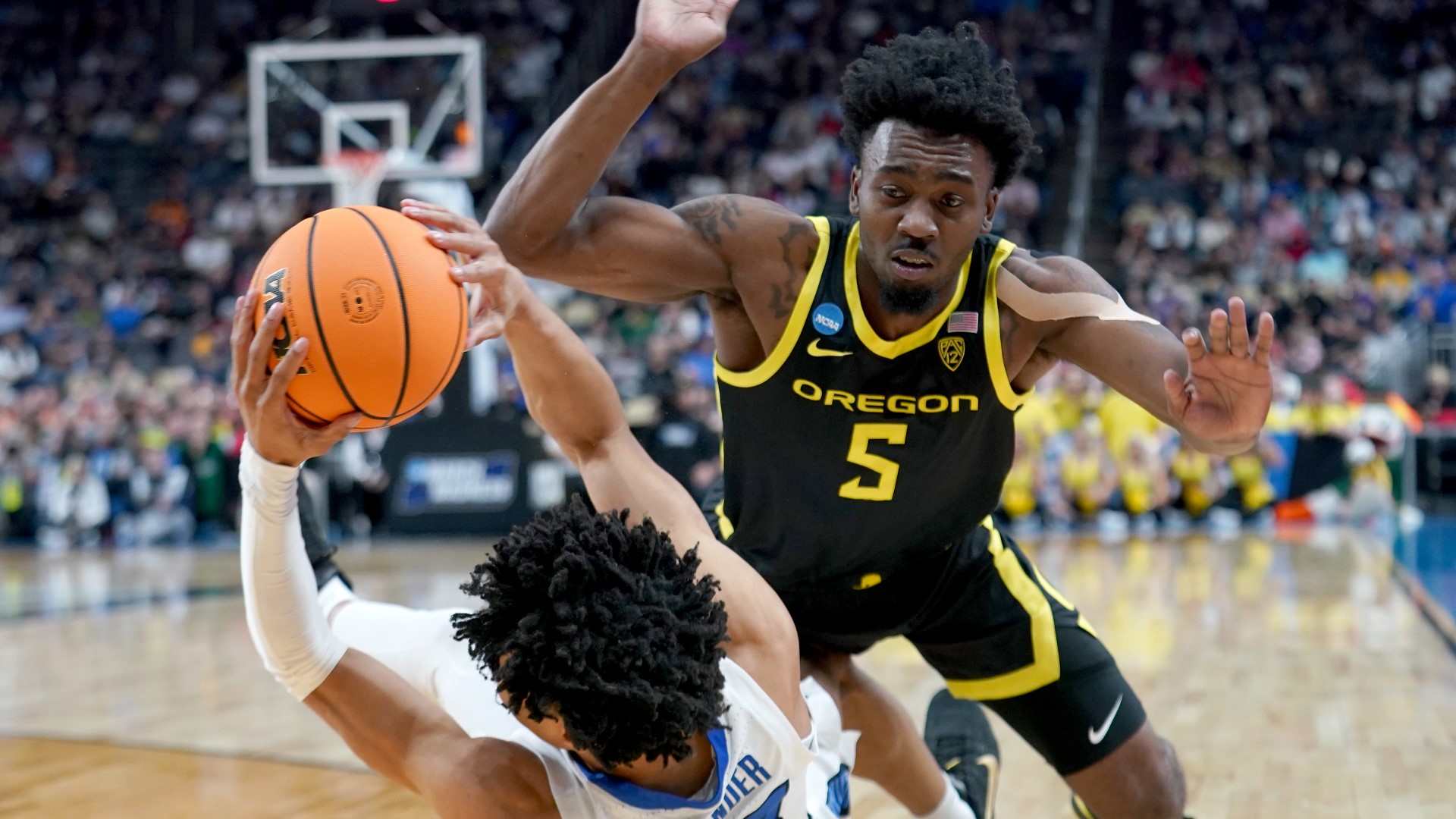 March Madness | Oregon loses to Creighton in double OT, 86-73 | kgw.com