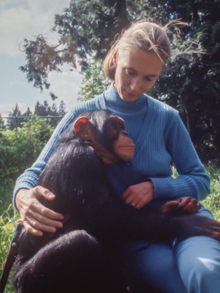 Dr. Jane Goodall visited Oregon students before her death | kgw.com