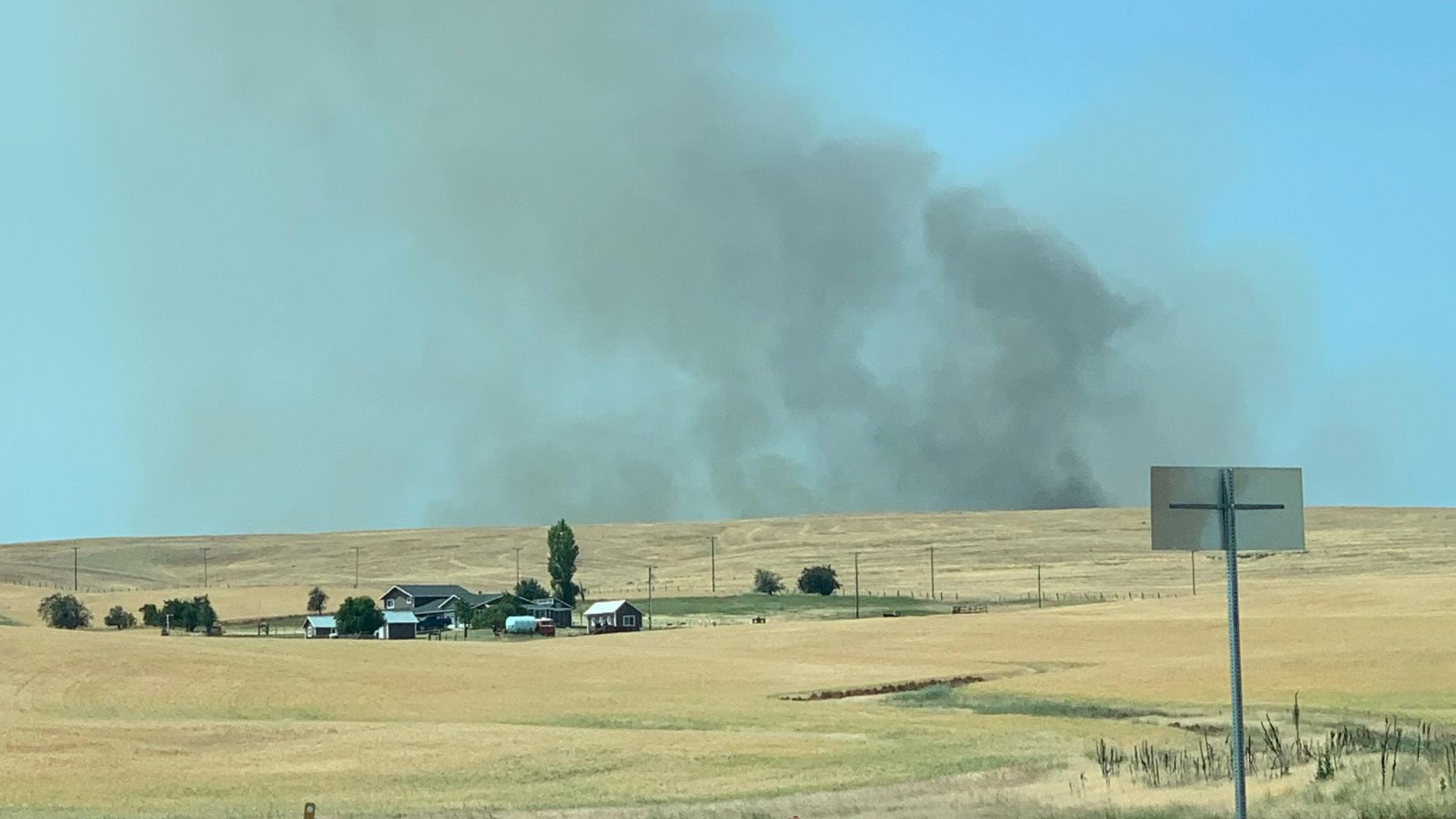 Larch Creek Fire was 'human caused'; evacuations issued | kgw.com