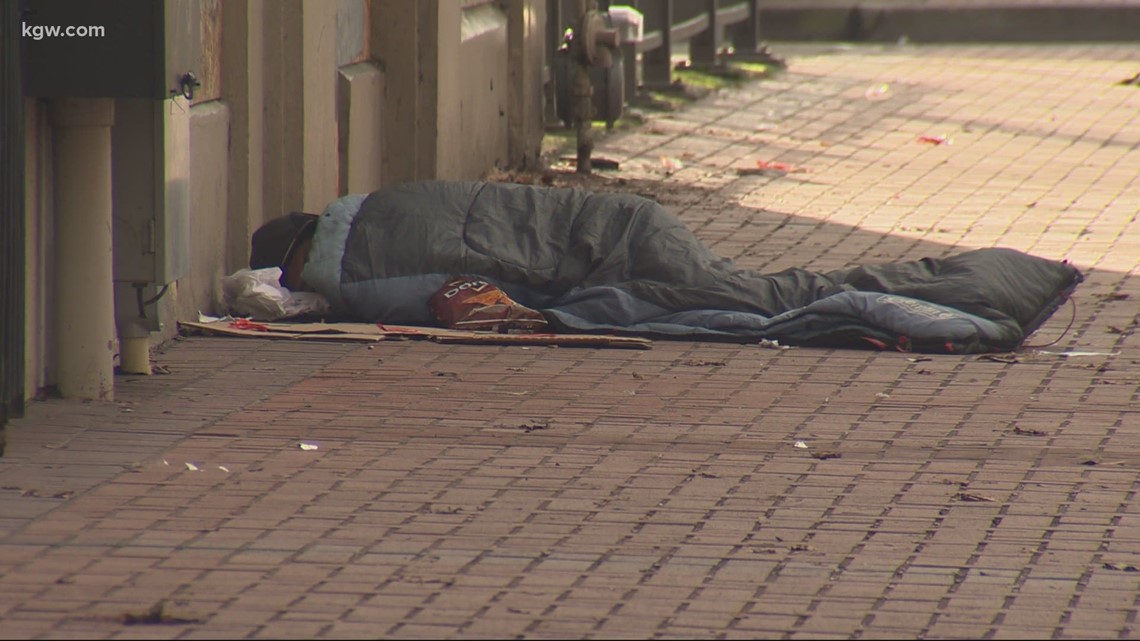 Oregon bill aims to rid of 'sit-lie' laws targeted at homeless | kgw.com