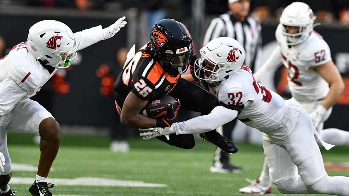Oregon State claims Pac-12 'title' with win over Washington State | kgw.com