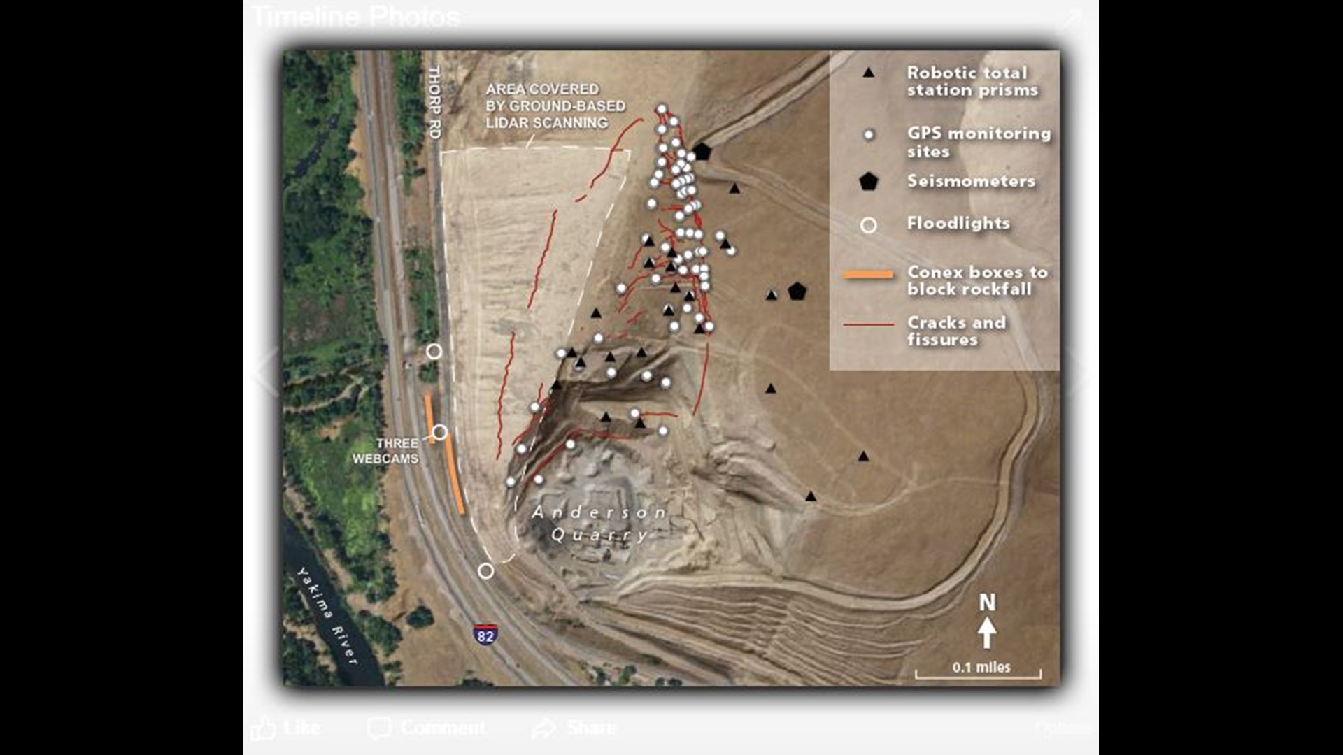 Rattlesnake Ridge landslide: Yakima County declares disaster | kgw.com