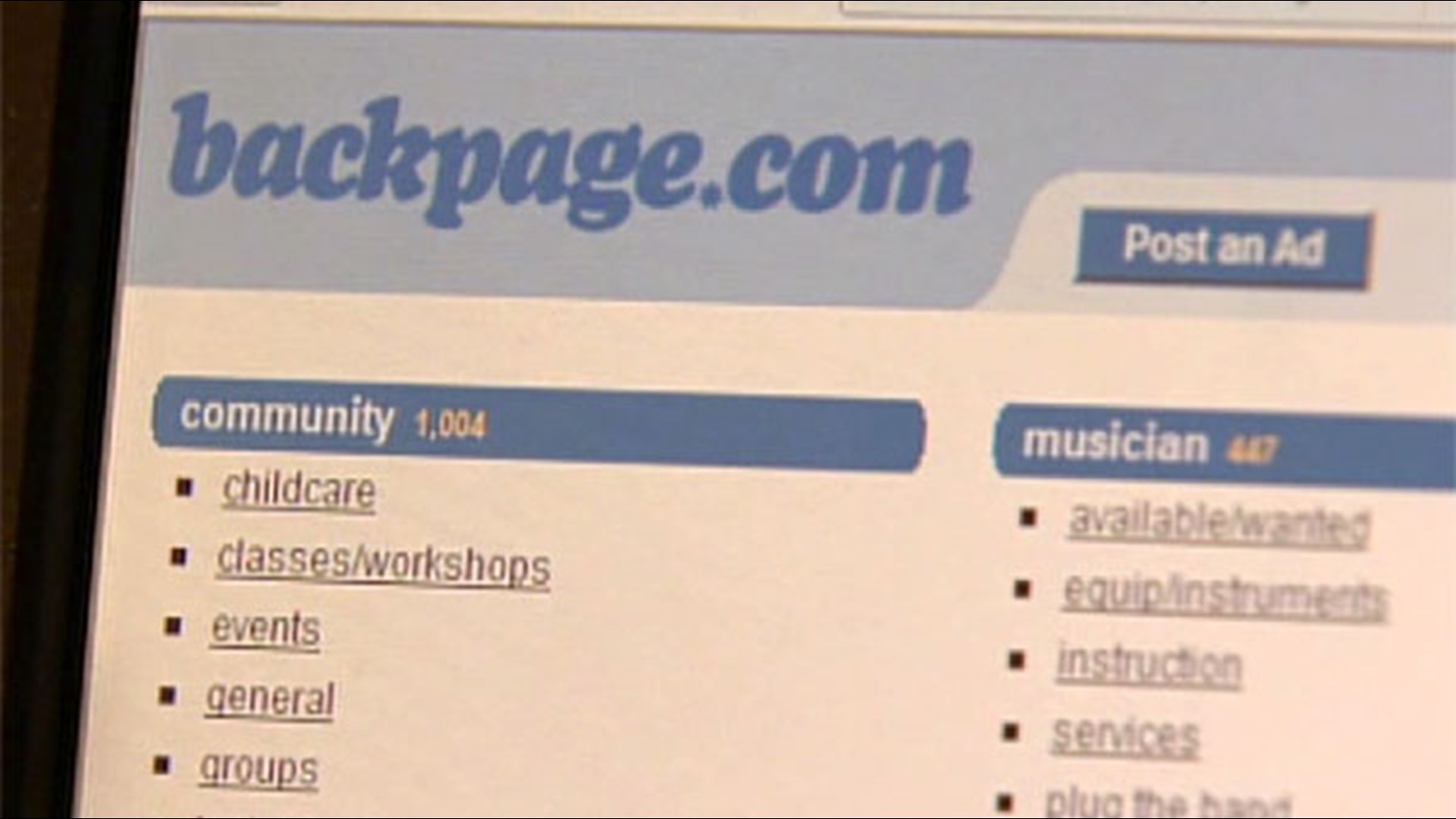 Backpage, CEOs targeted in Washington sex trafficking lawsuit | kgw.com