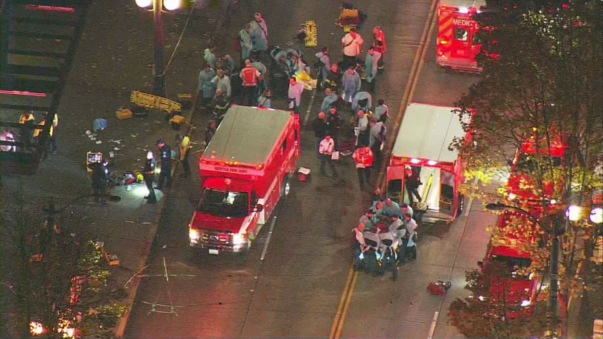 5 people shot, 2 seriously injured in downtown Seattle shooting | kgw.com