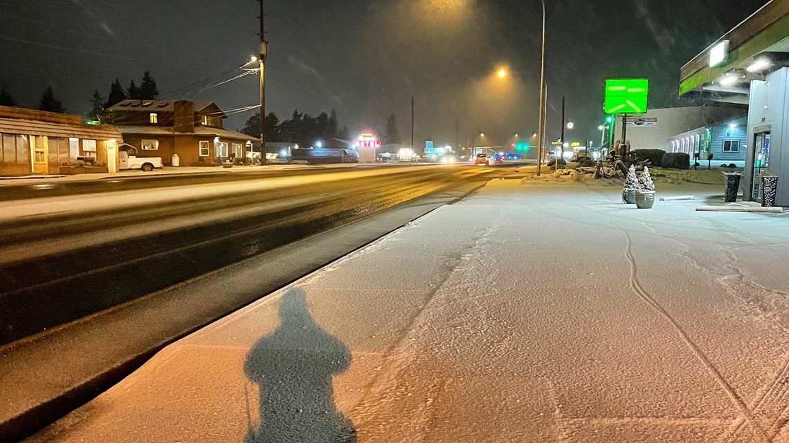 Up to 10 inches of snow possible in western Washington this weekend ...