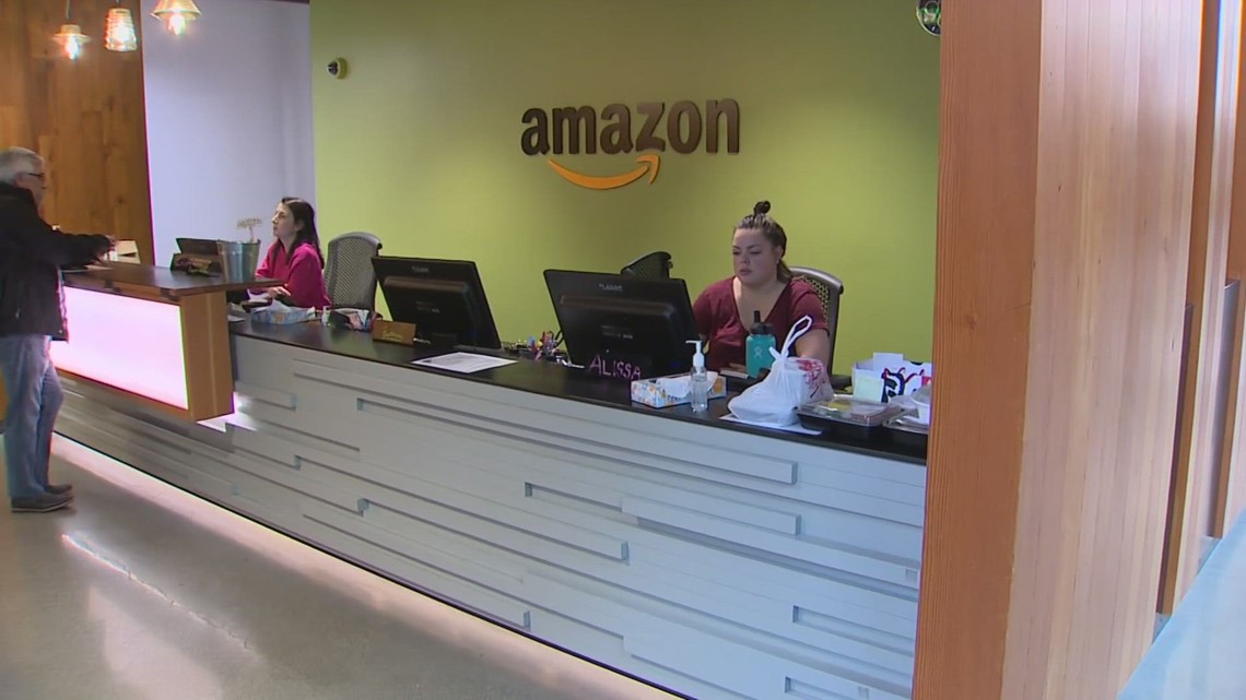 Amazon employees anxious, businesses hopeful for return to work | kgw.com