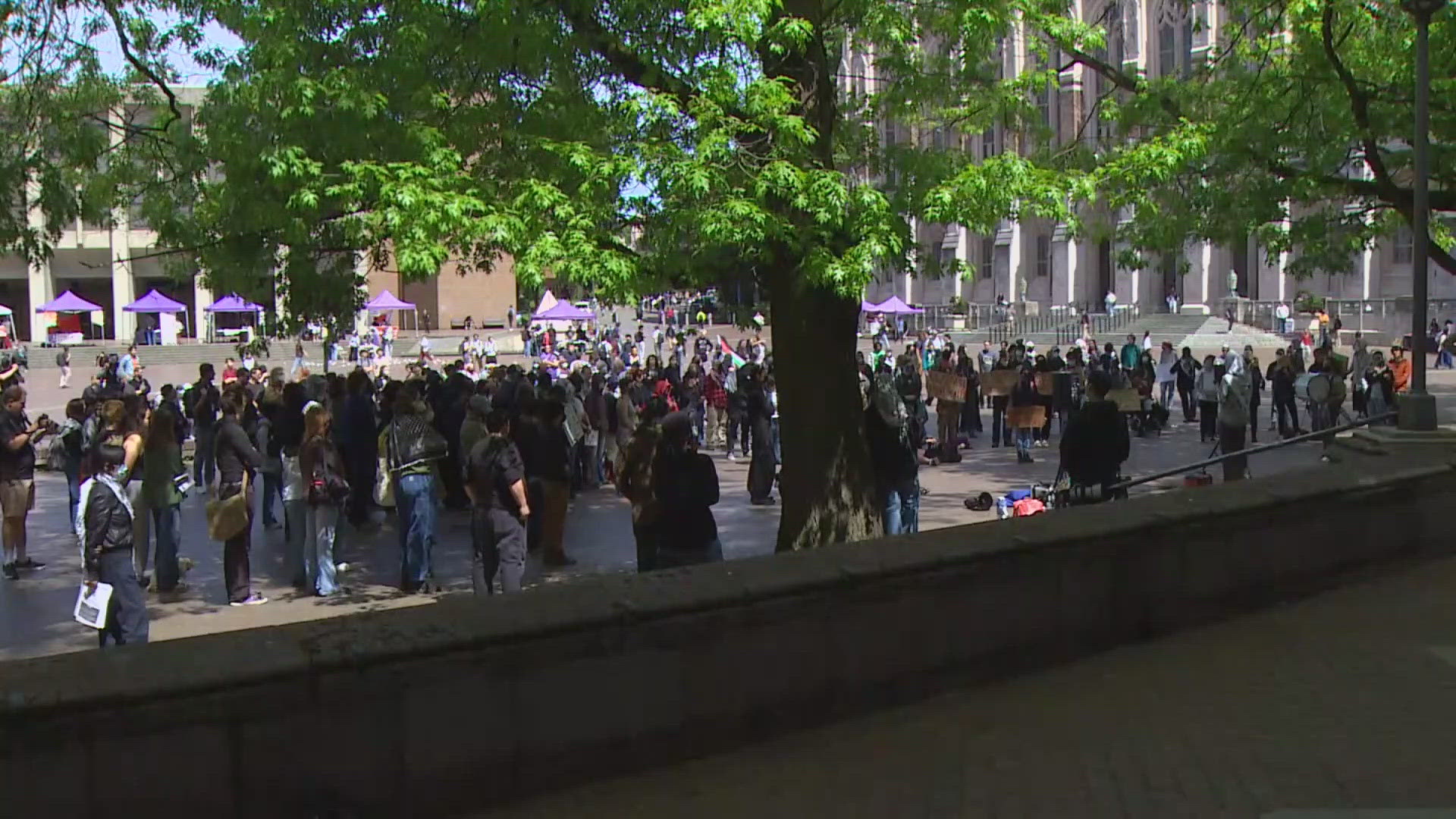 Trump administration opens antisemitism probe into UW protests | kgw.com