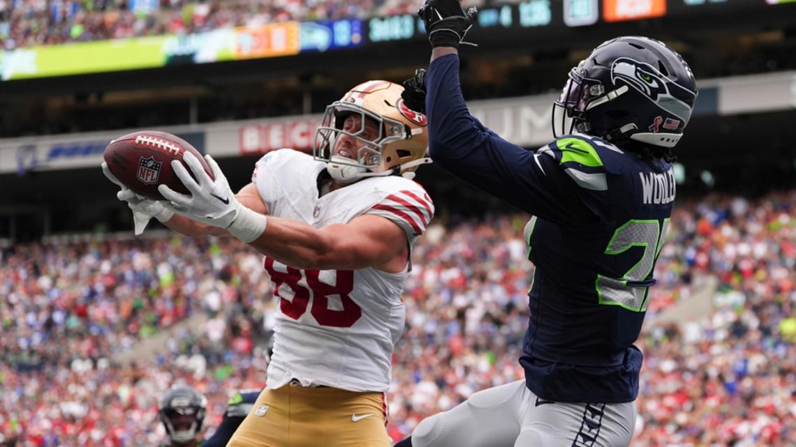 Jake Tonges' Touchdown Lifts 49ers Over Seahawks | kgw.com