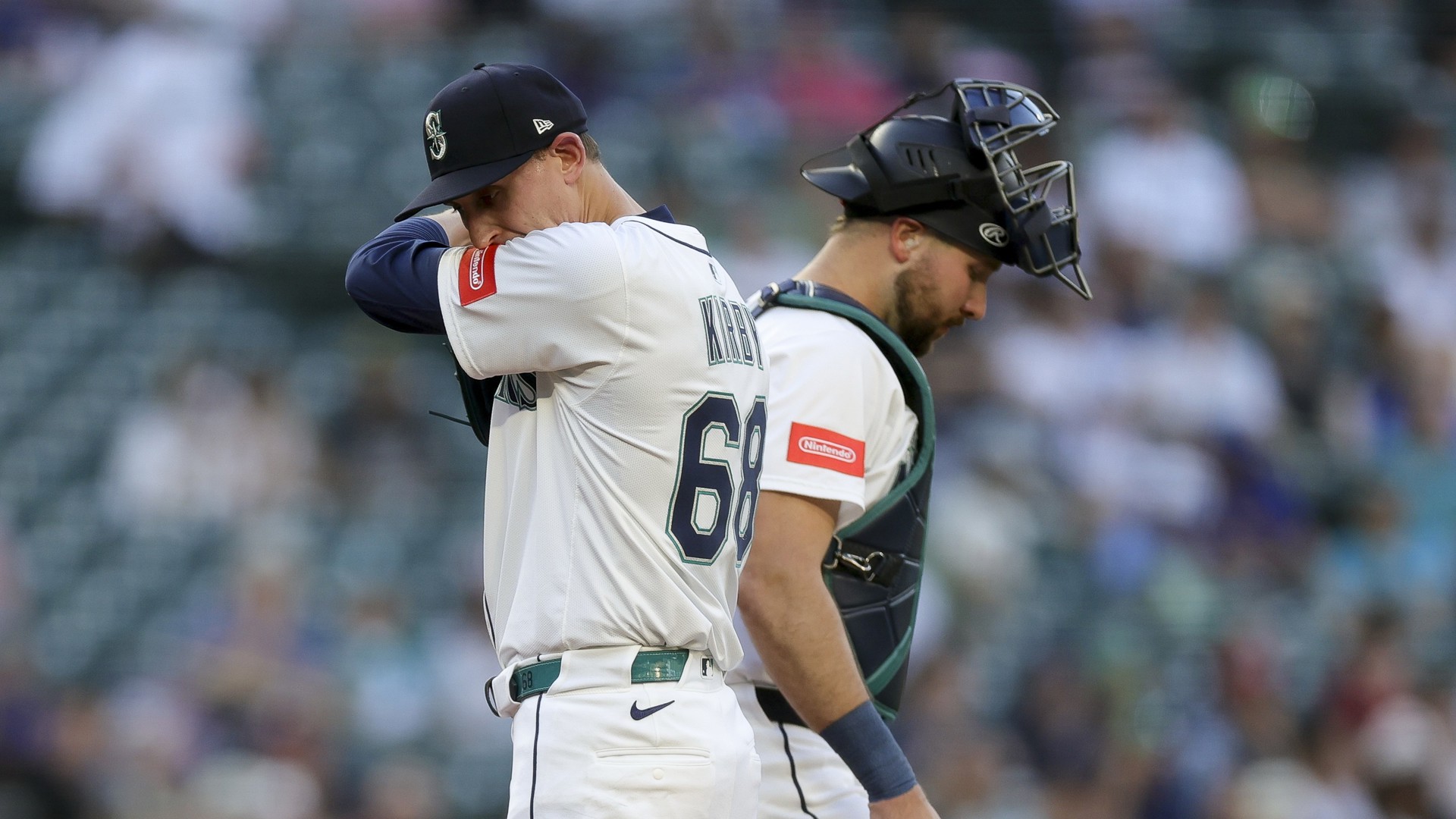 Nationals rough up Kirby, Mariners 9-0 | kgw.com